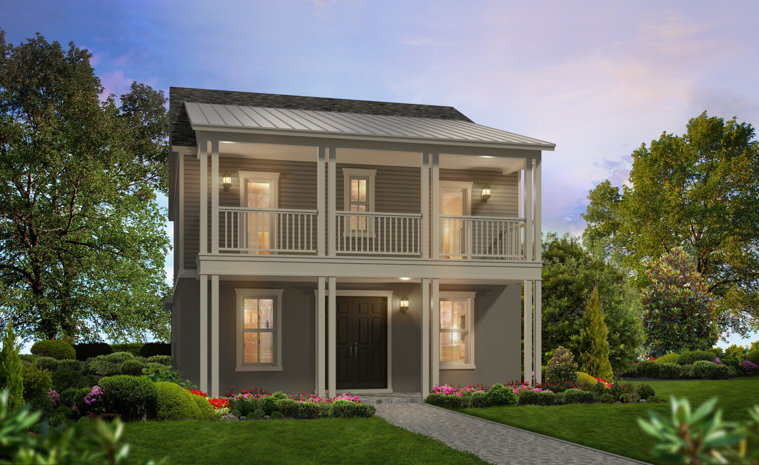 The Camellia Custom Build Home on a Heritage Serie at Bexley | ICIHomes.com