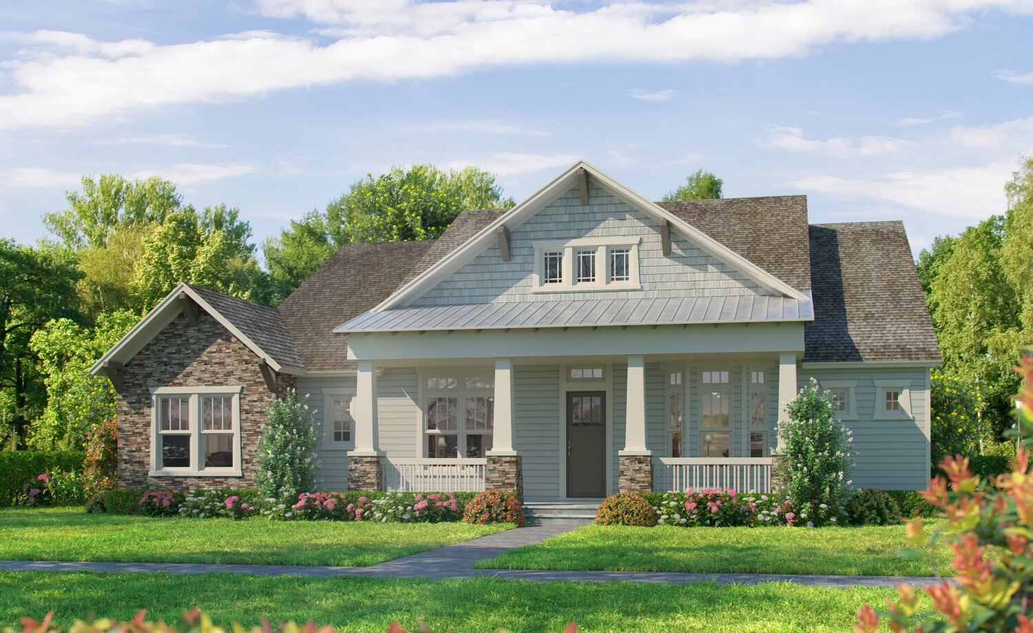 The Cypress Custom Build Home on a Regency Serie at Seven Pines ...