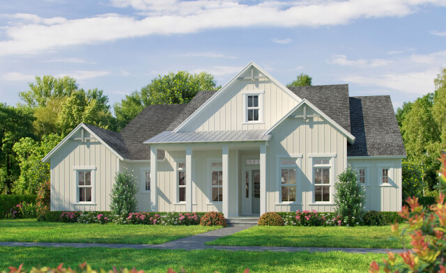 The Cypress Custom Build Home on a Regency Serie at Seven Pines ...