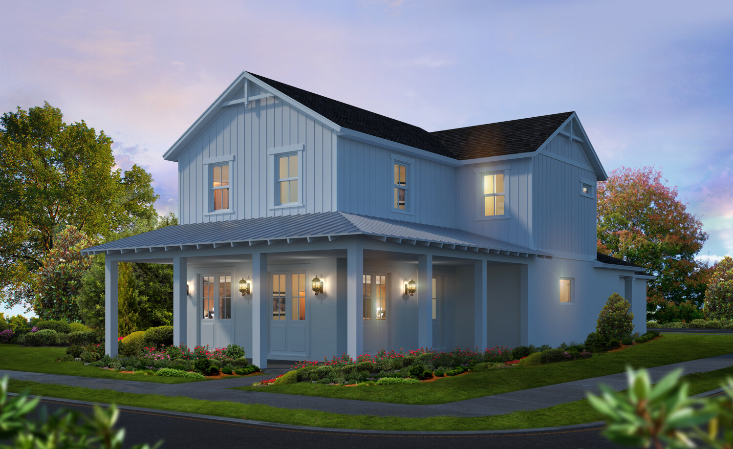 The Iris Custom Build Home on a Heritage Serie at Persimmon Park ...