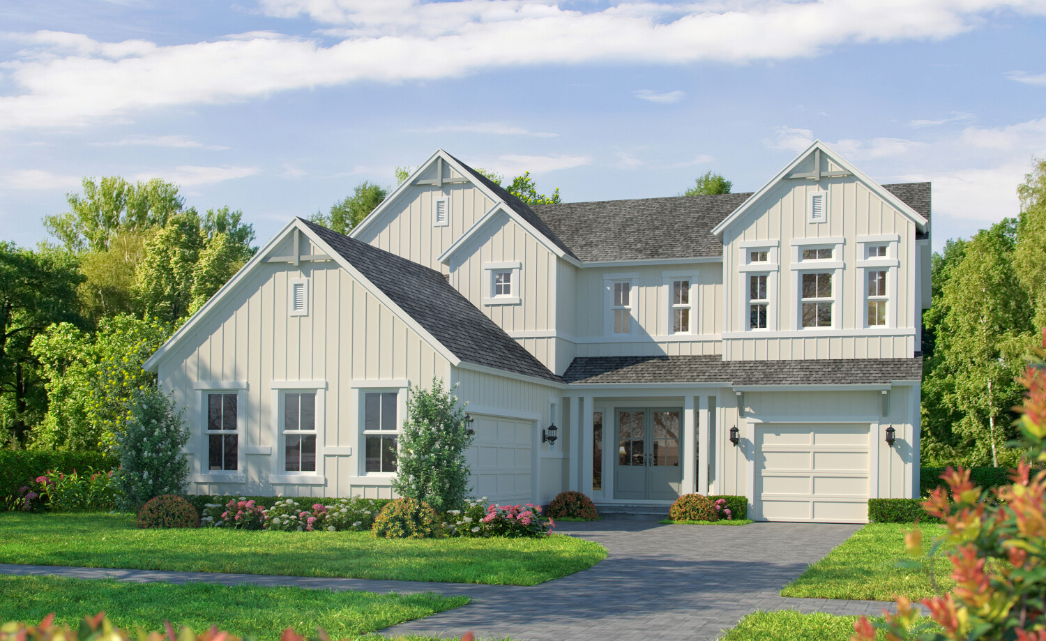 The Victoria Custom Build Home on a Elite Serie at Seven Pines ...